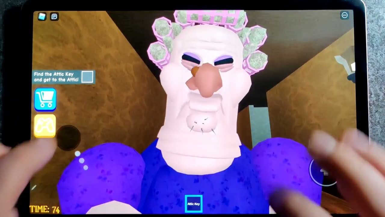 Roblox Grumpy Granny Caught Scene Jumpscare Android Gameplay - YouTube