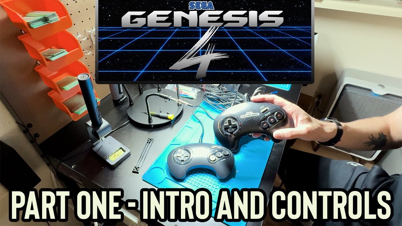 World's First 4-Player Sega Genesis Arcade Machine - Part One - Intro ...