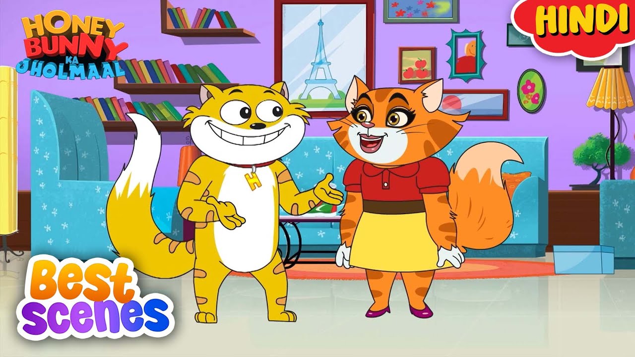 Honey Bunny Best Scenes | Cartoon For Kids | Compilation-05 | YO Kids ...