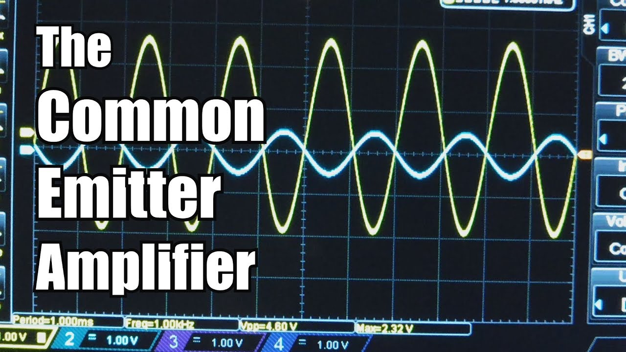 Design And Build A Common Emitter Amplifier - YouTube