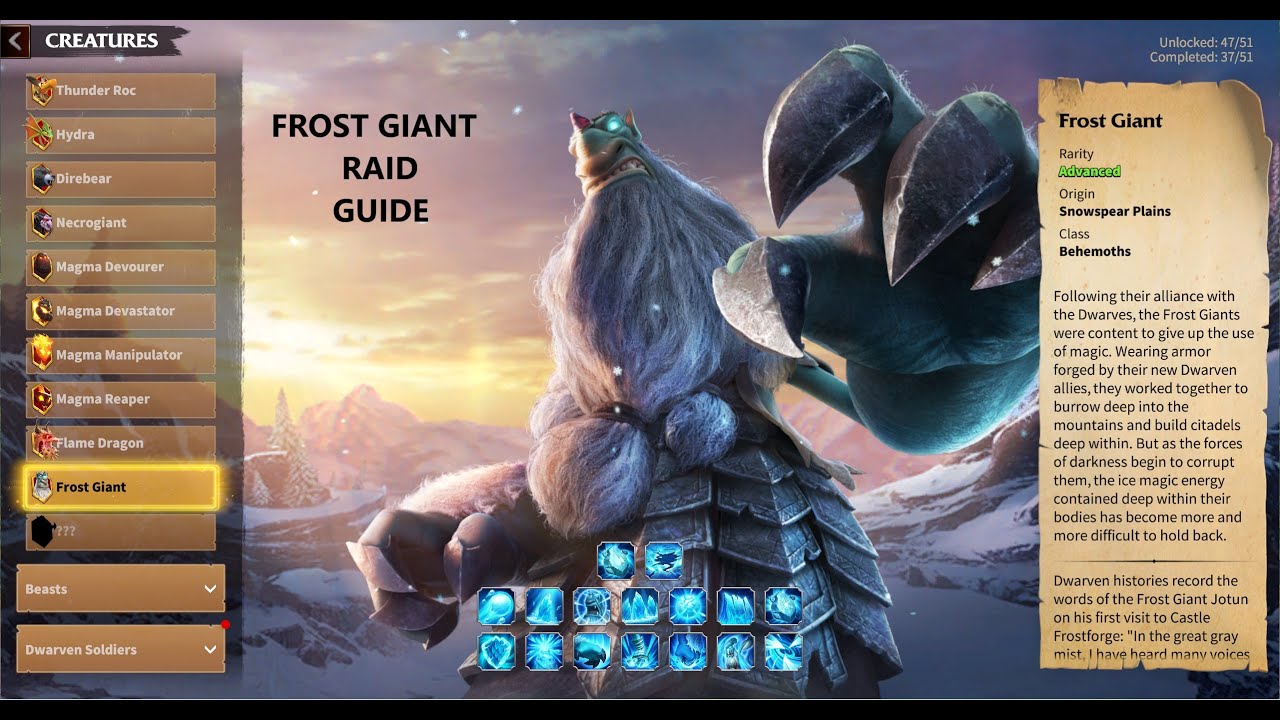 Frost Giant Raid Guide - YouTube