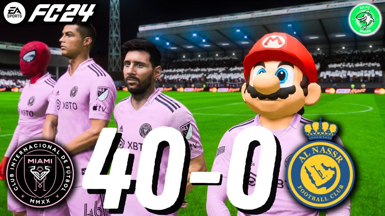EA FC 24 | SUPER MARIO, MESSI, C.RONALDO, SPIDER- MAN AND ALLSTARS ...