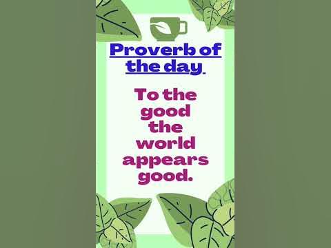 Learn a Proverb @ LIY English|| Learn It Yourself - YouTube