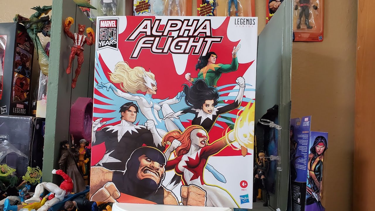 First in hand Review Marvel Legends Alpha flight box set - YouTube