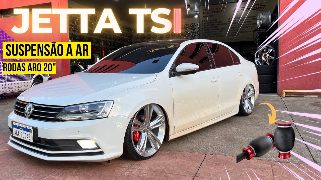 Jetta Tsi Pregado!!! Suspensão a AR e Rodas Aro 20" projeto ...