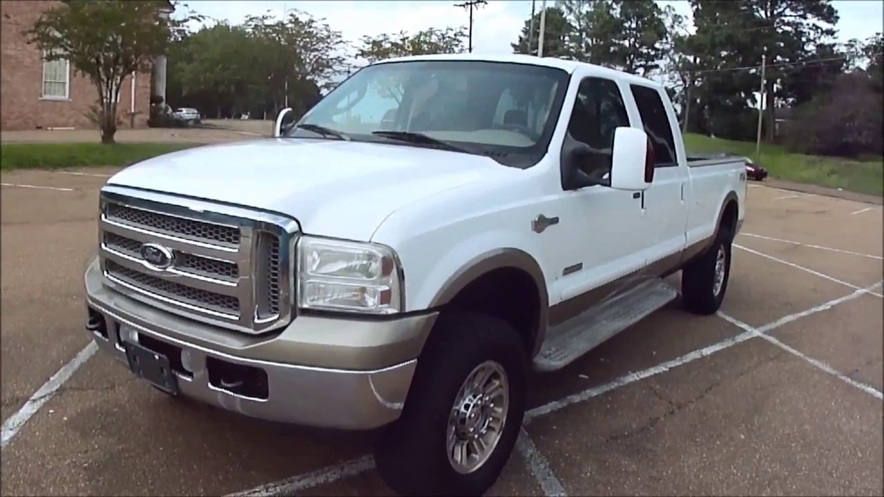 SOLD 2006 Ford F350 SRW King Ranch FX4 Test Drive - YouTube