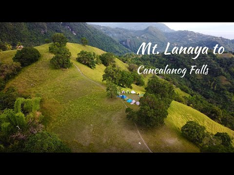 Mt. Lanaya to Cancalanog Falls - YouTube