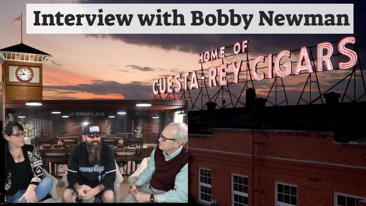 Bobby Newman of J.C. Newman Cigars, Interview 2021 | Cigar Prop - YouTube