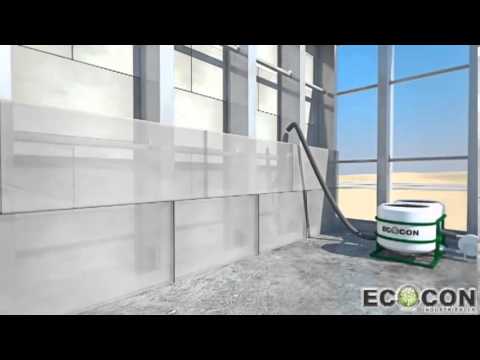 ECOCON Construction System - YouTube