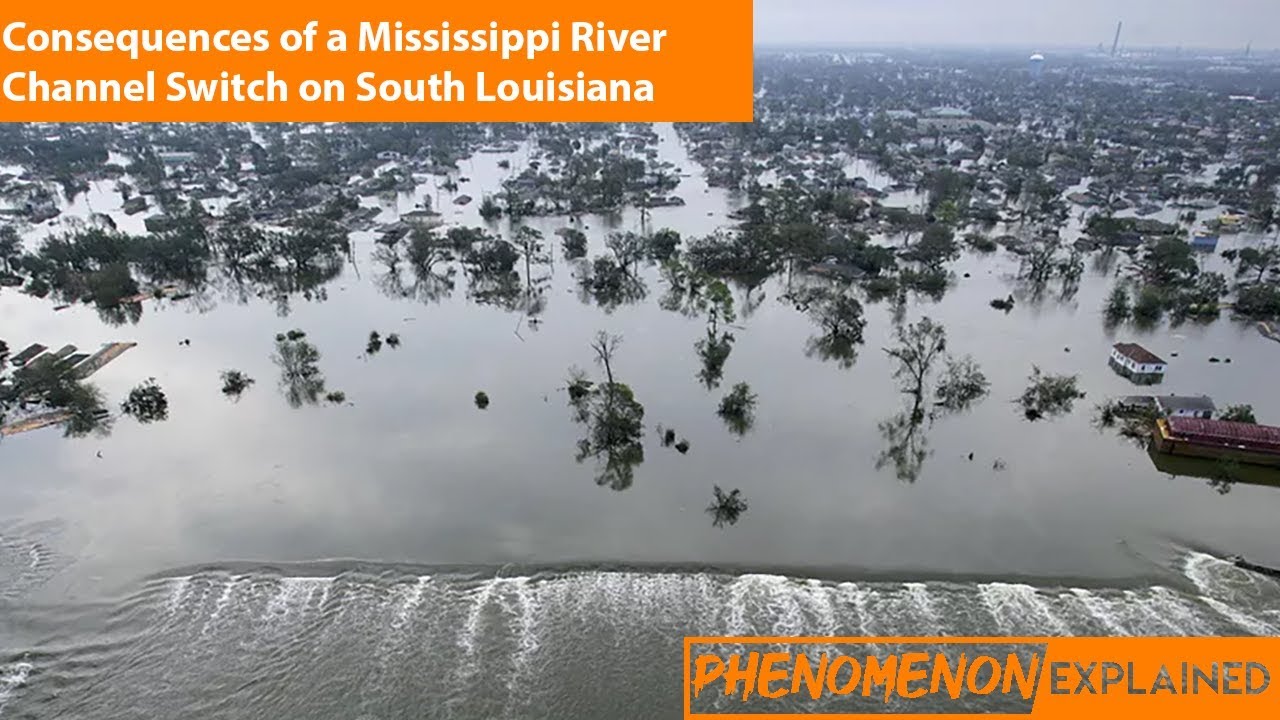 Possible Mississippi River Channel Switch?--Phenomenon Explained - YouTube