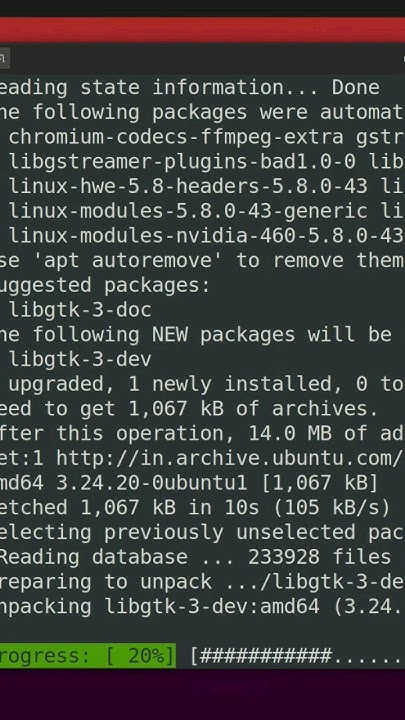 How to Install GTK on Ubuntu? - YouTube