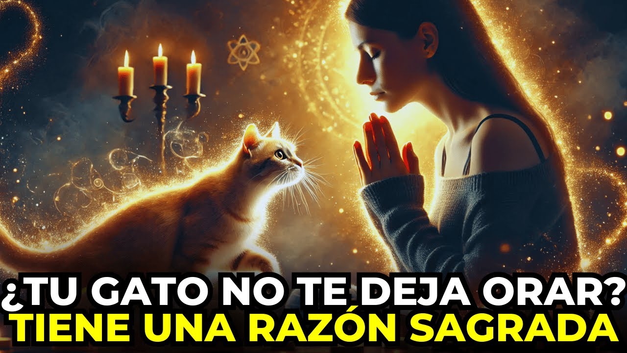 Tu GATO no te deja orar en paz… y esta es la RAZÓN SAGRADA - YouTube