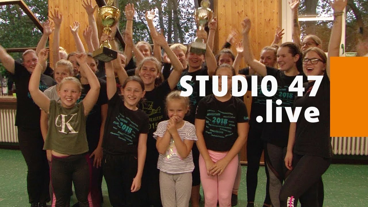 STUDIO 47 .live | ZU BESUCH BEI DER SHOWTANZGRUPPE „MOVIE STARS“ - YouTube
