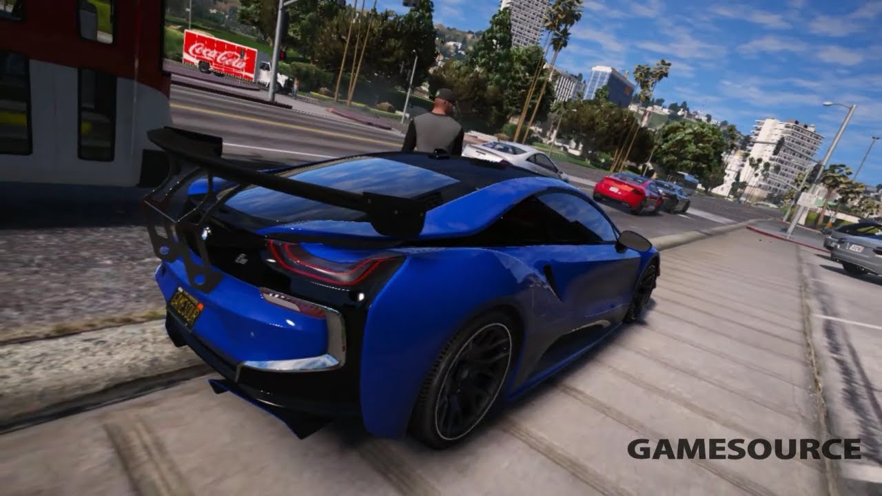 GTA 5 REDUX - BMW i8 Mod showcase - Ultra 1080p60 - YouTube