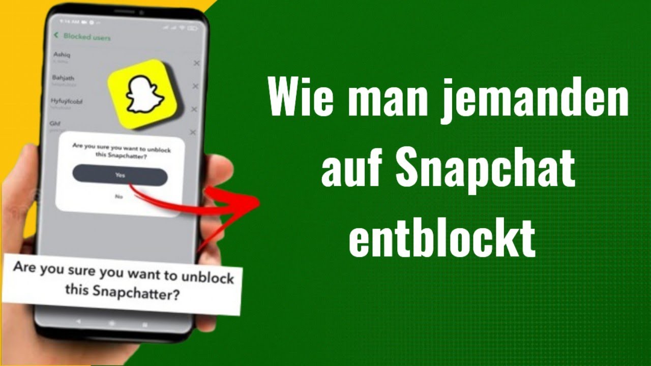 Wie man jemanden auf Snapchat entblockt | Schritt-für-Schritt Anleitung ...