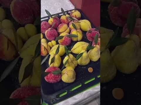 Meyvə şirniyyatının hazırlanması , Şaftalı şirniyyatı, armud şirniyyatı