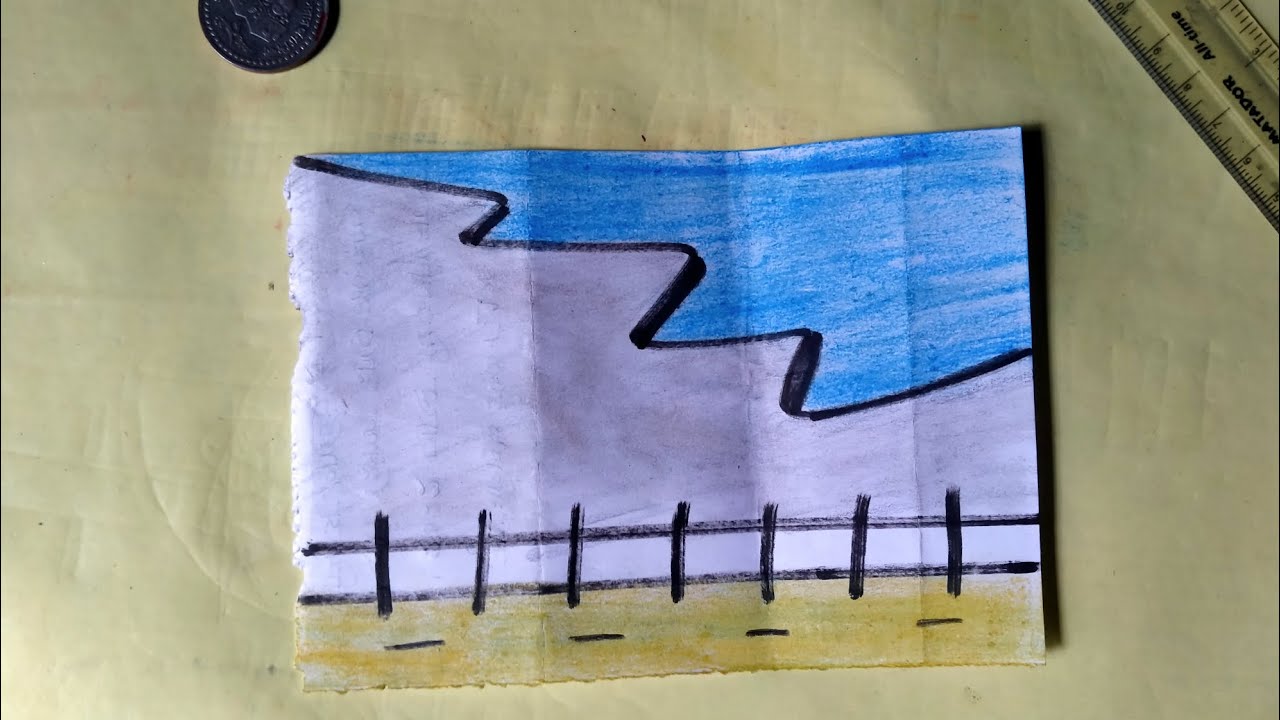 Easily senary drawing step by step - YouTube