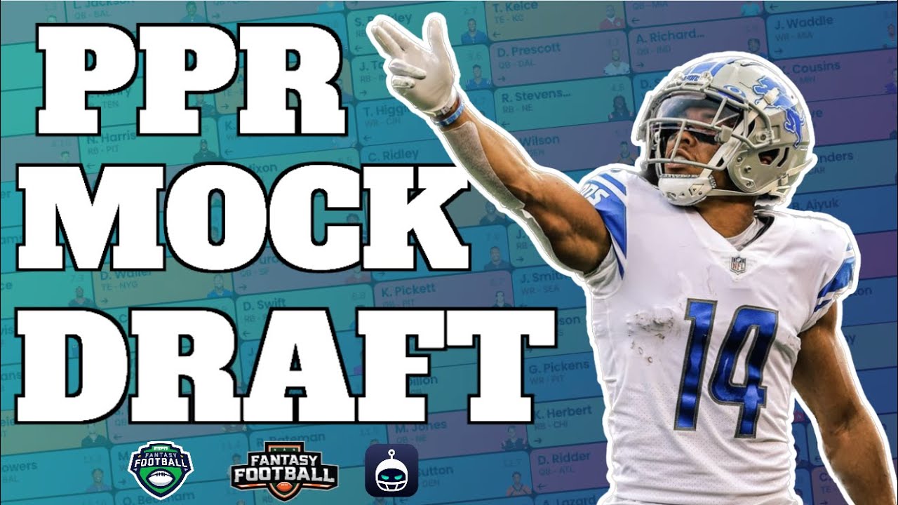 PPR MOCK DRAFT - Pick By Pick Strategy! - 2023 - YouTube