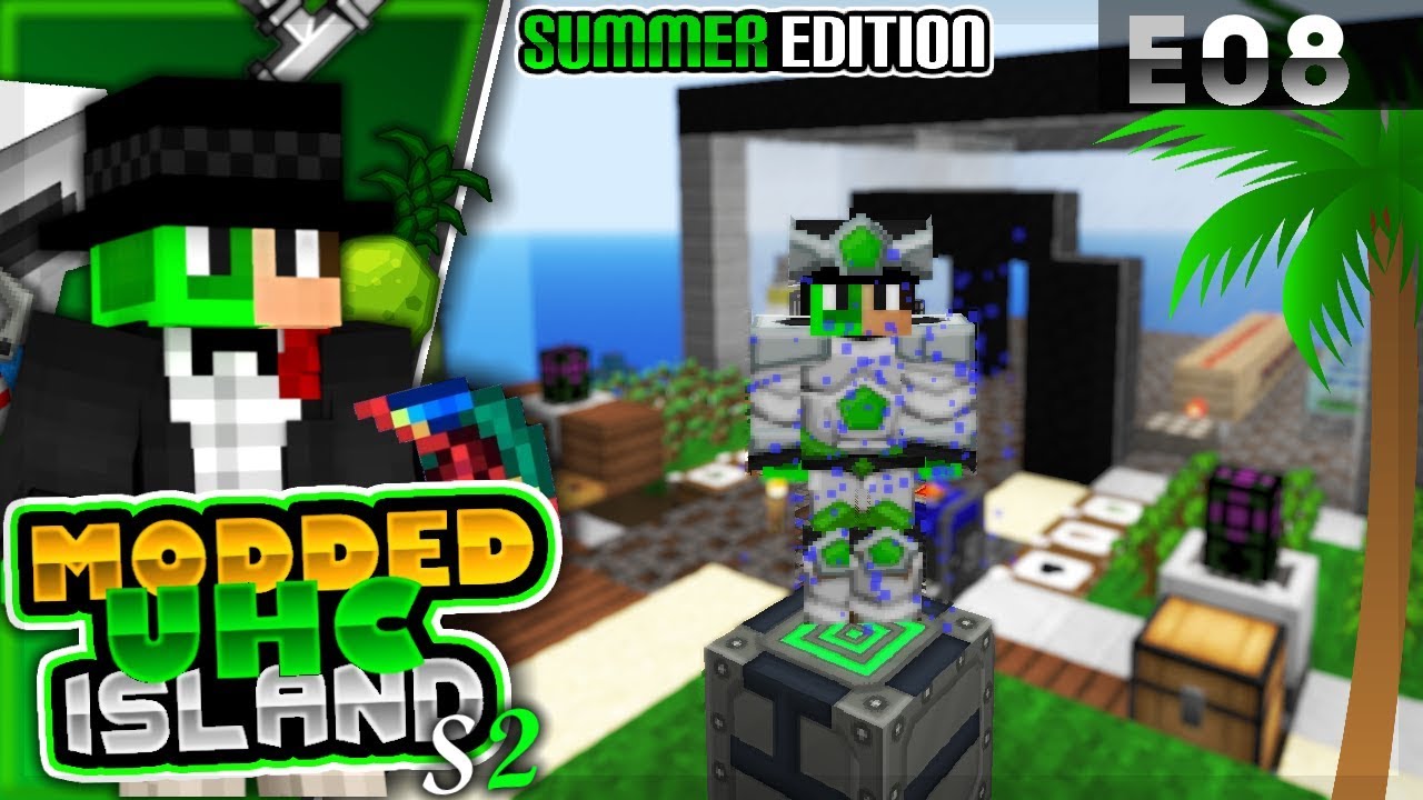 "QUANTUM ARMOUR!!" | UHC Island Modded | S2E08 - YouTube