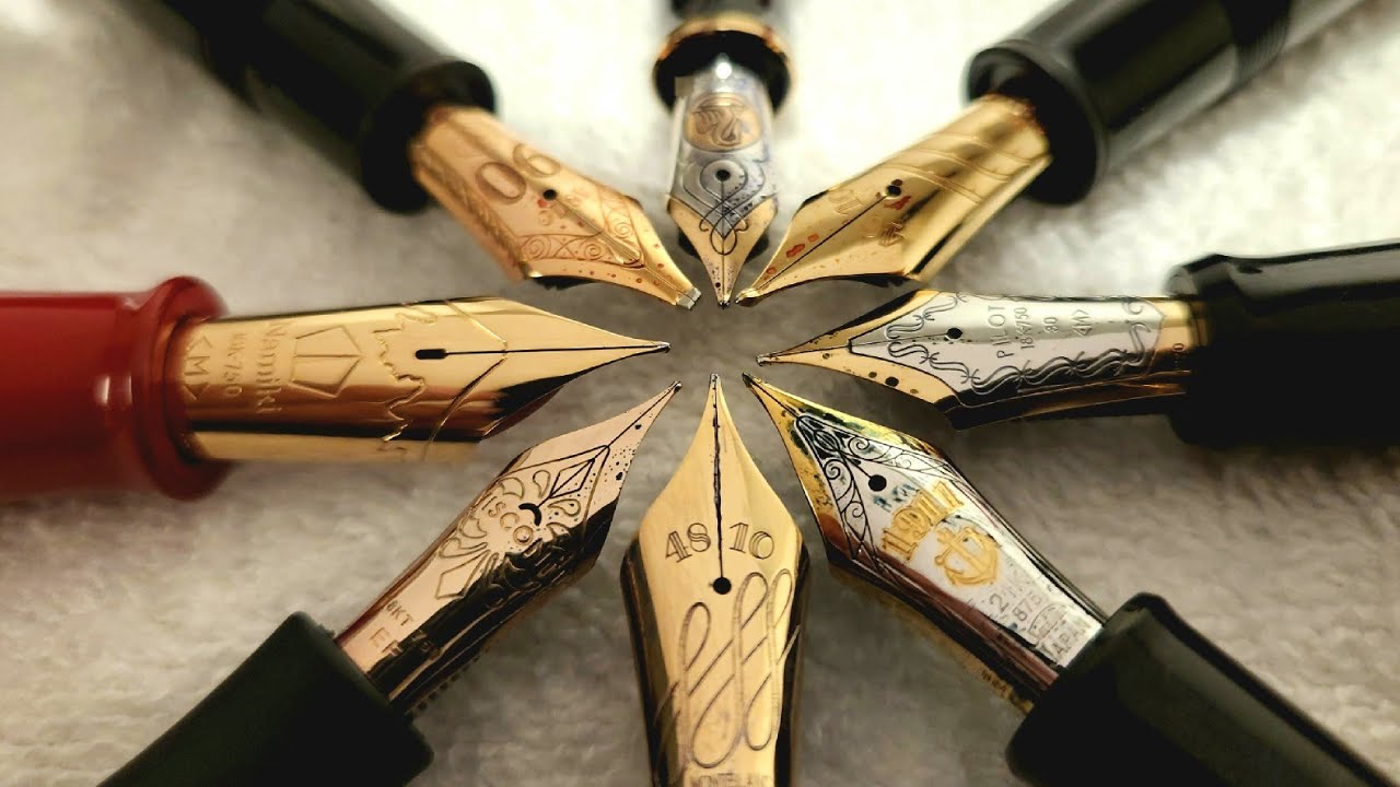 Fountain pen shootout- Which one would you choose? - YouTube
