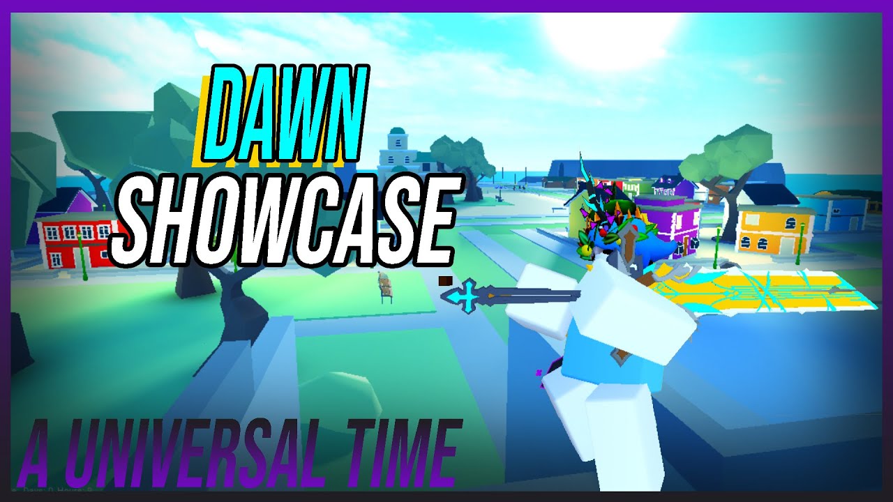 Dawn Showcase Aut Roblox Youtube