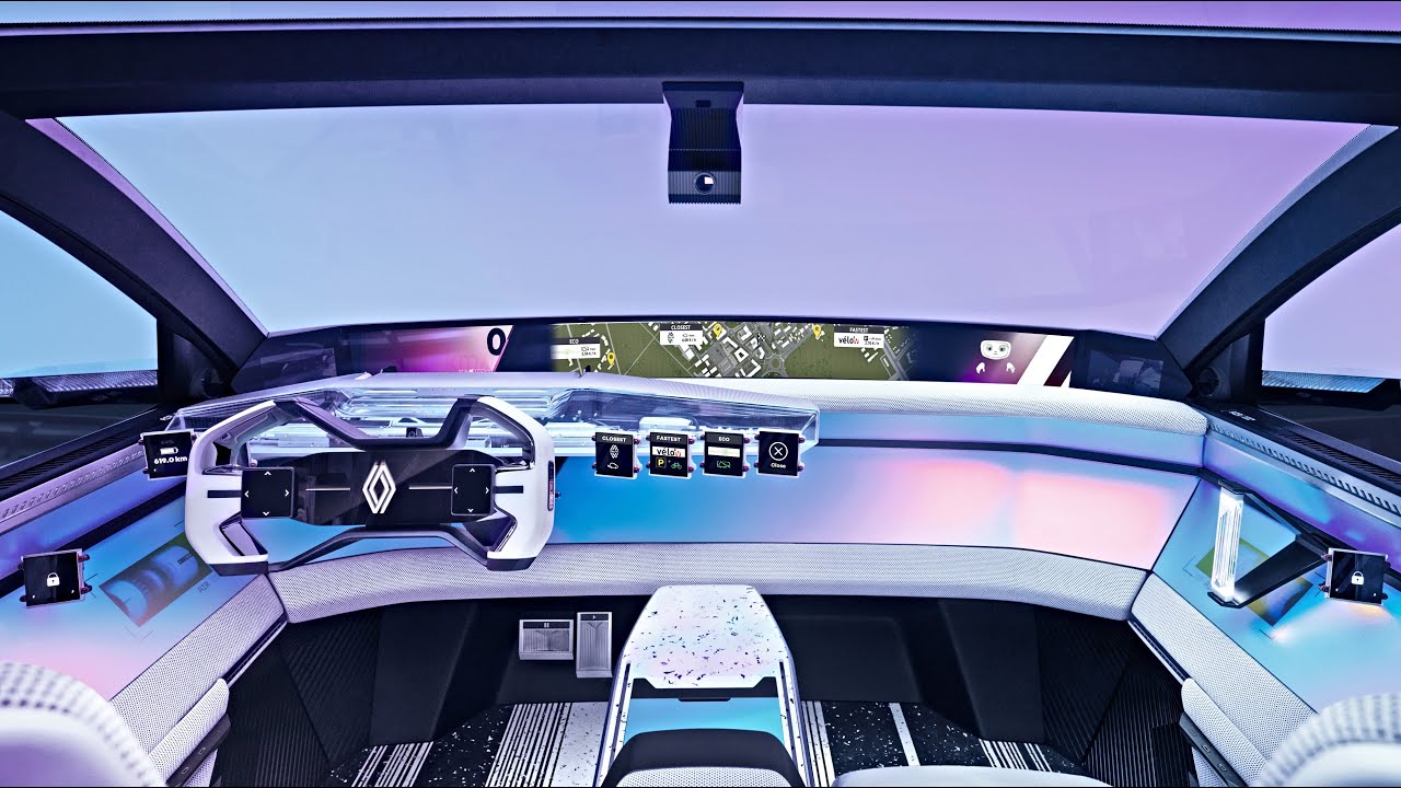 Renault H1st vision Concept | Innovative Technologies Of Tomorrow - YouTube