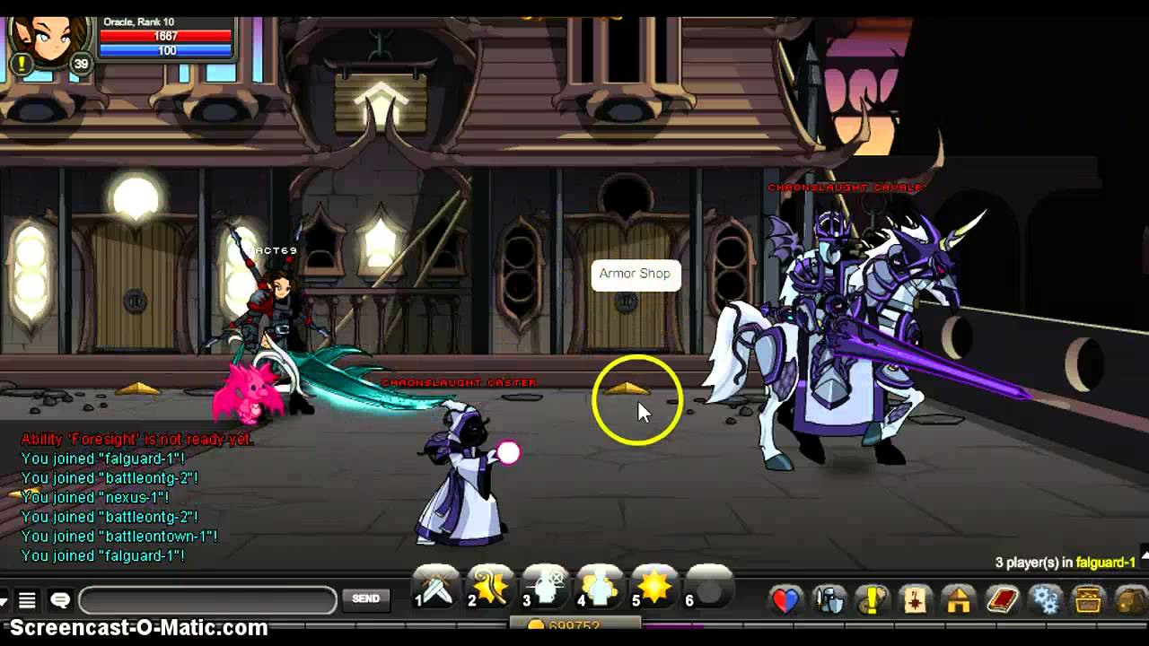 AQW hair shops and cool armors - YouTube