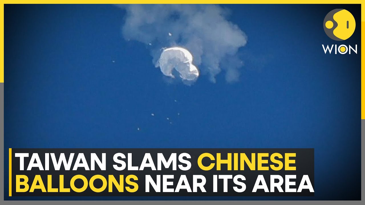 Taiwan claims 17 Chinese balloons cross Median line | Latest English ...