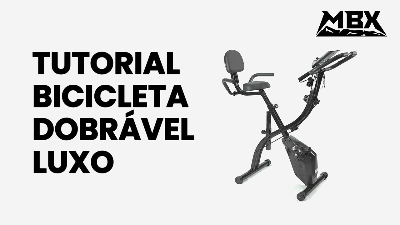 Como montar bike dobrável MBX Deluxe - YouTube