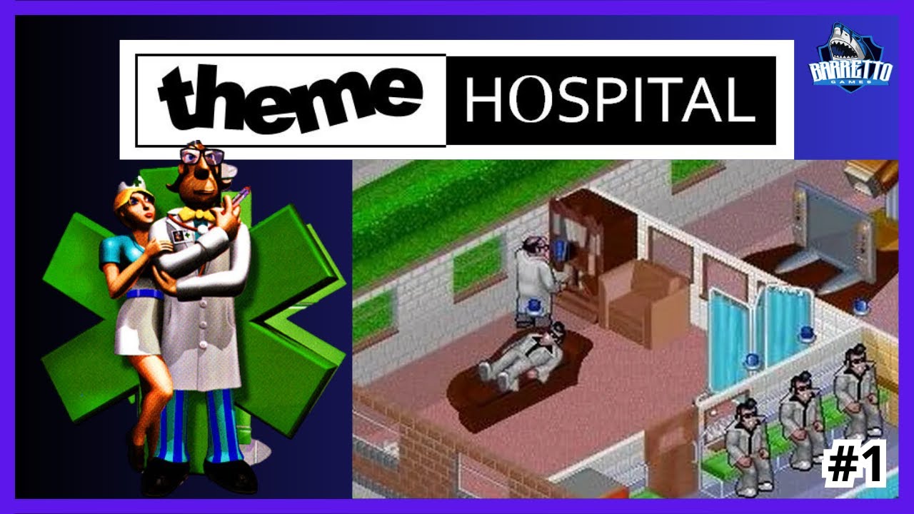 GAMEPLAY THEME HOSPITAL (Playstation One) SIMULANDO ADMINISTRAÇÃO DE UM ...
