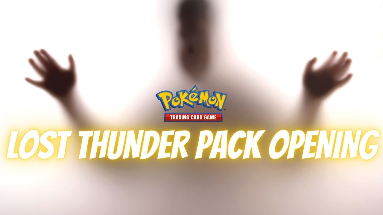 Some Pokemon TCG Lost Thunder Packs to check out! - YouTube