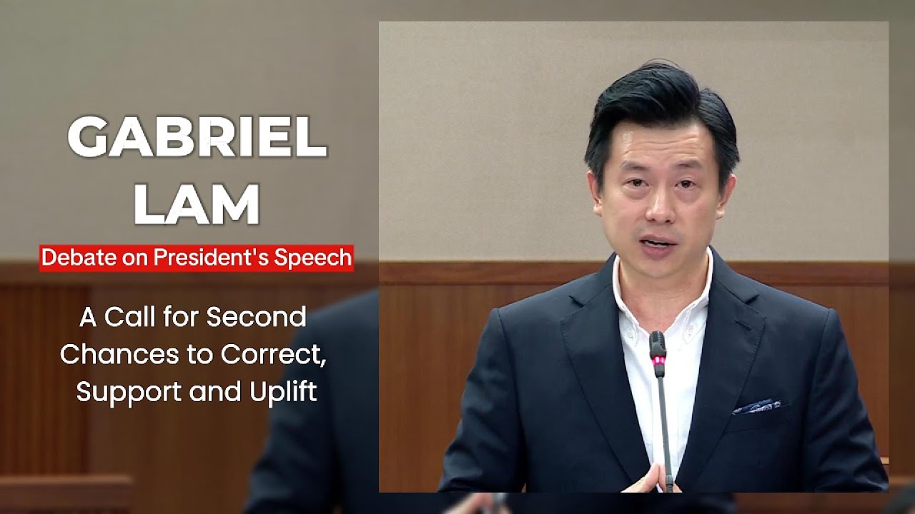 Debate on President's Speech: Gabriel Lam - YouTube