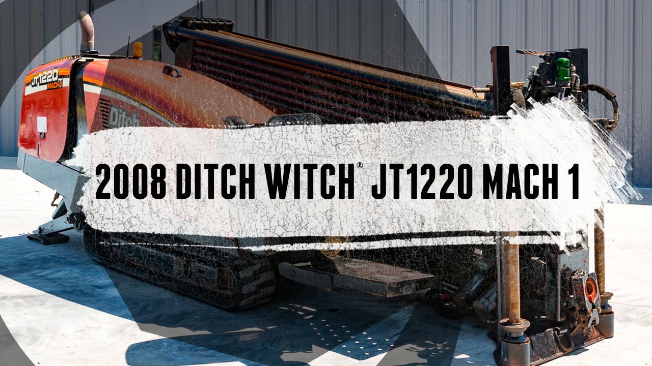 2008 Ditch Witch JT 1220 MACH 1 Offered by Source: HDD SKU# 9100-1113 ...