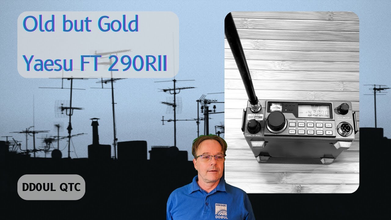 Old but Gold - das Yaesu FT290RII 2m Allmode #Amateurfunk #vintage ...