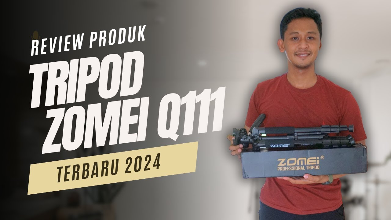 REVIEW TRIPOD ZOMEI Q111 TERBARU 2024 - YouTube