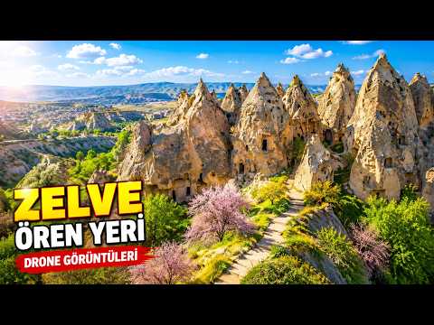 🏜️ Zelve Ören Yerinden Muhteşem Drone Görüntüleri 💯 Binlerce Yıllık Tarihe Yolculuk✨Drone Çekimleri👍