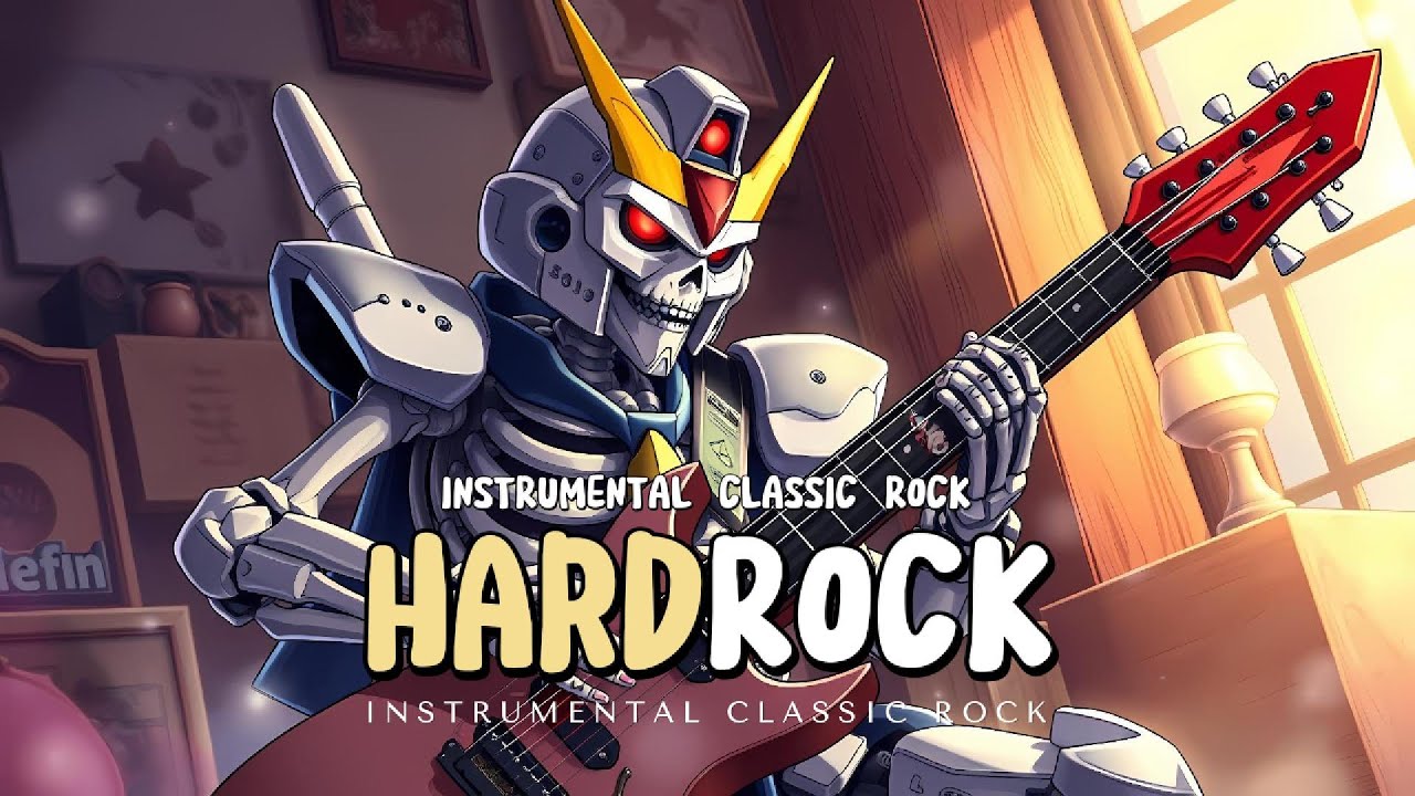 Hard Rock Energy Surge ⚡💀 Instrumental Mix for Power and Focus [1 Hour ...