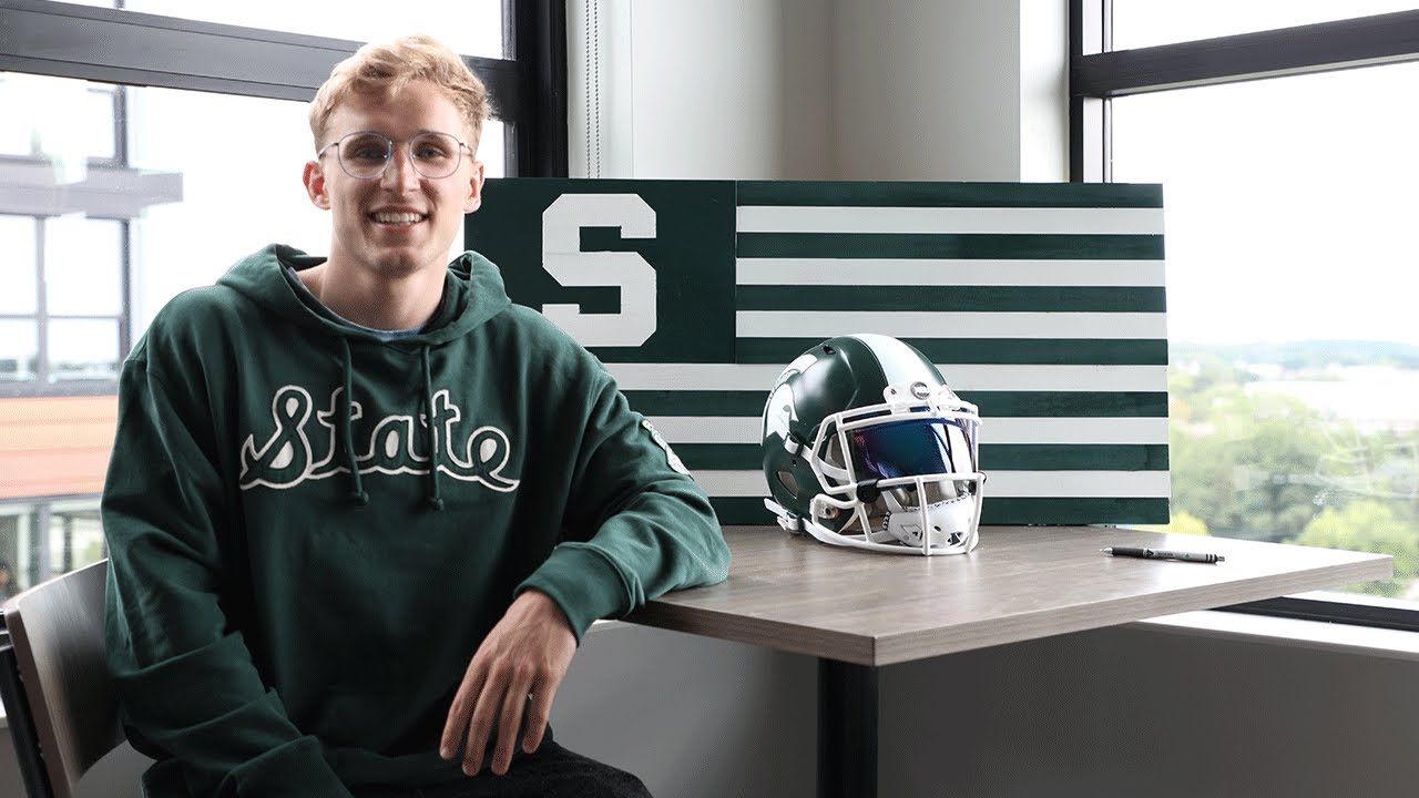 First Day Back At COLLEGE! Michigan State University - YouTube