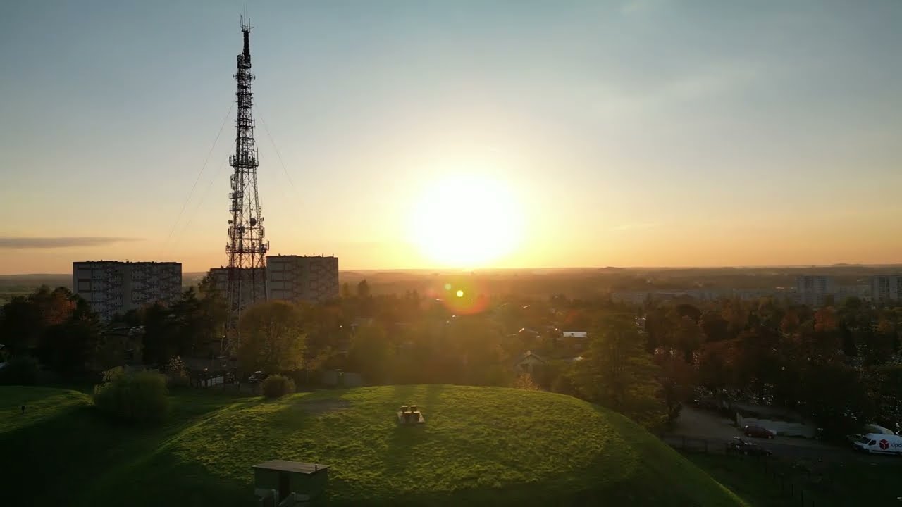 Maszt Radiowy na Błesznie w Częstochowie - YouTube