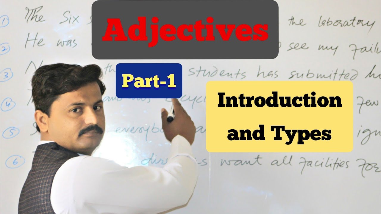 Adjectives introduction and types| Basic English Grammar| English ...