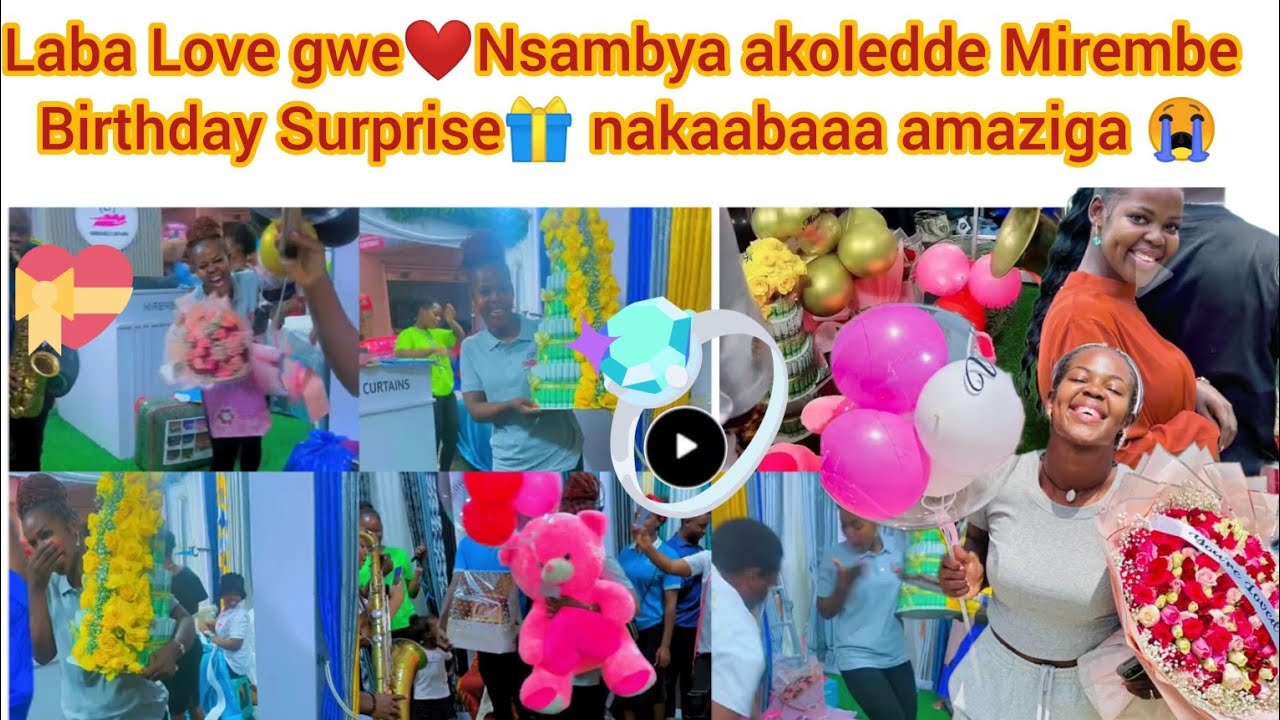 Laba Love ️Nsambya Furniture akoledde Mirembe beddings Birthday Surprise nakaabaaa amaziga 😭 ...