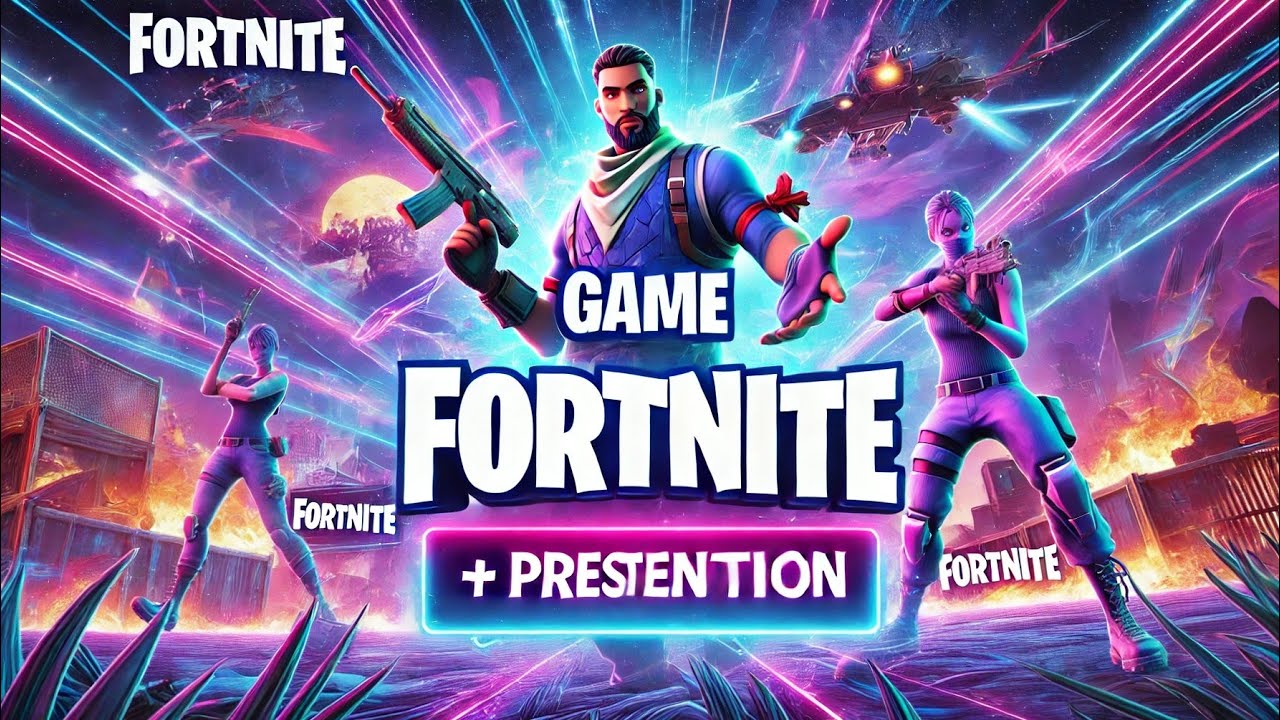 Game fornite + présentation - YouTube