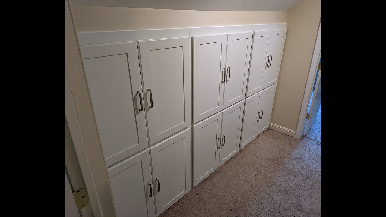 Custom Hallway Cabinets - YouTube