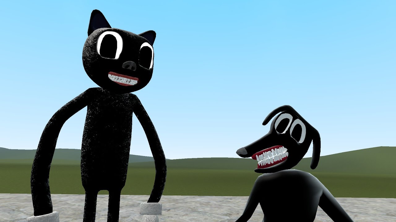 GMod: New Cartoon Cat Vs Cartoon Dog P2 (Trevor Henderson Mod Pack ...