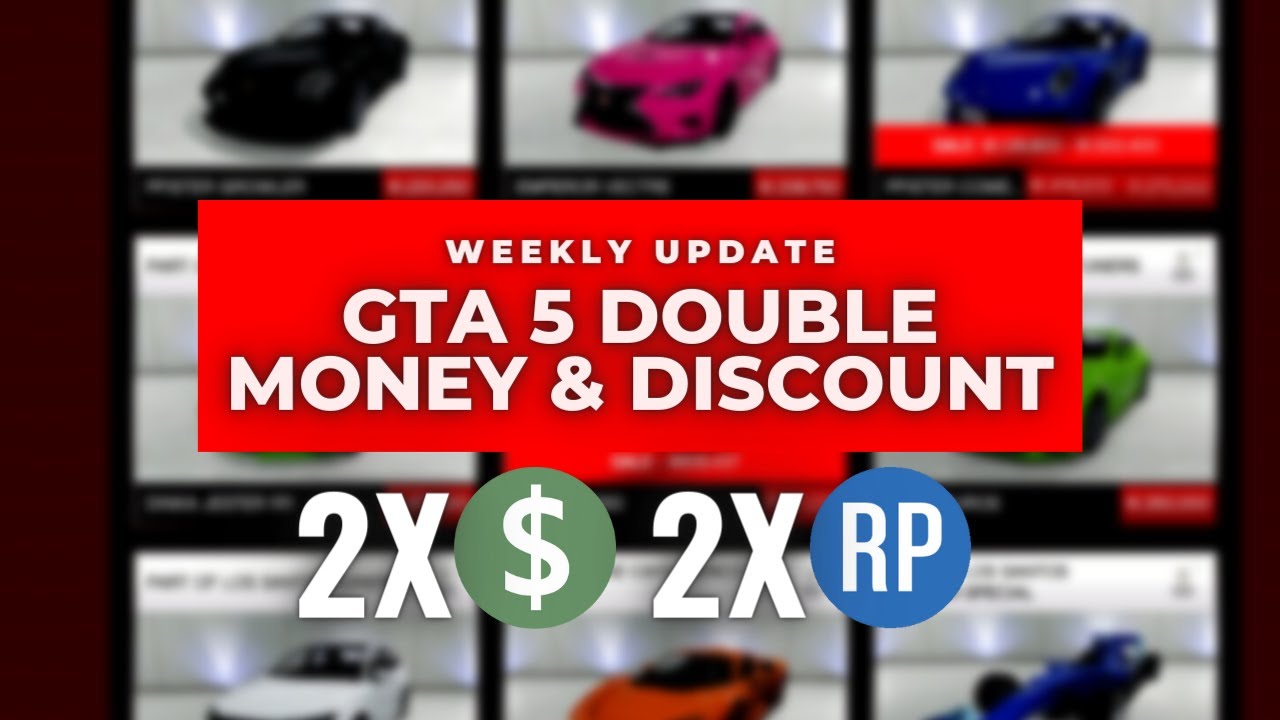 GTA 5 WEEKLY UPDATE | GTA 5 SALES THIS WEEK | GTA Online DOUBLE MONEY ...