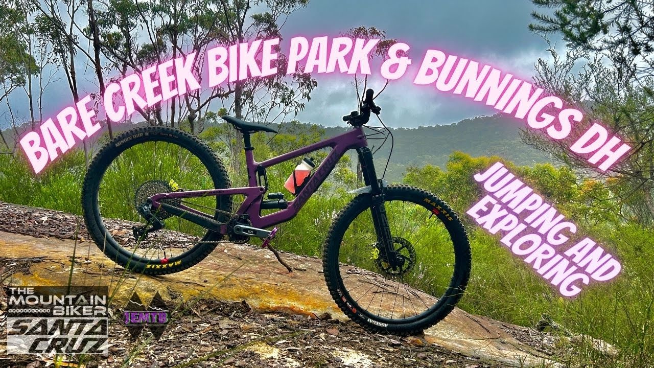 Shredding Bare Creek Bike Park for the First Time | Wet Ride at ...