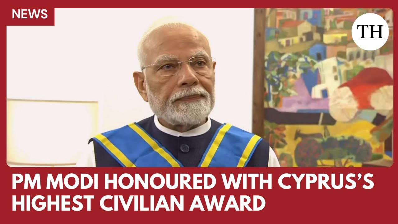 PM Modi Receives Cyprus’s Highest Civilian Honour | Grand Cross Award ...