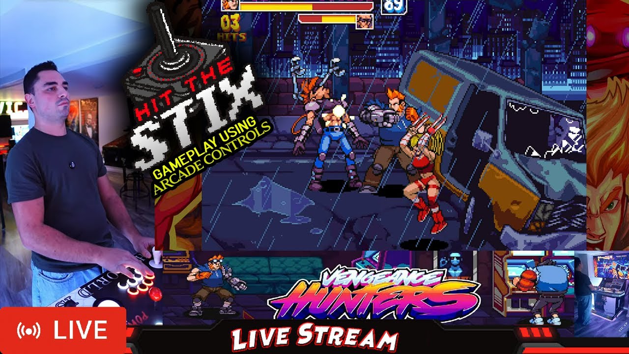 Vengence Hunters on Arcade Sticks! - Hit The Stix! Pt2 - YouTube
