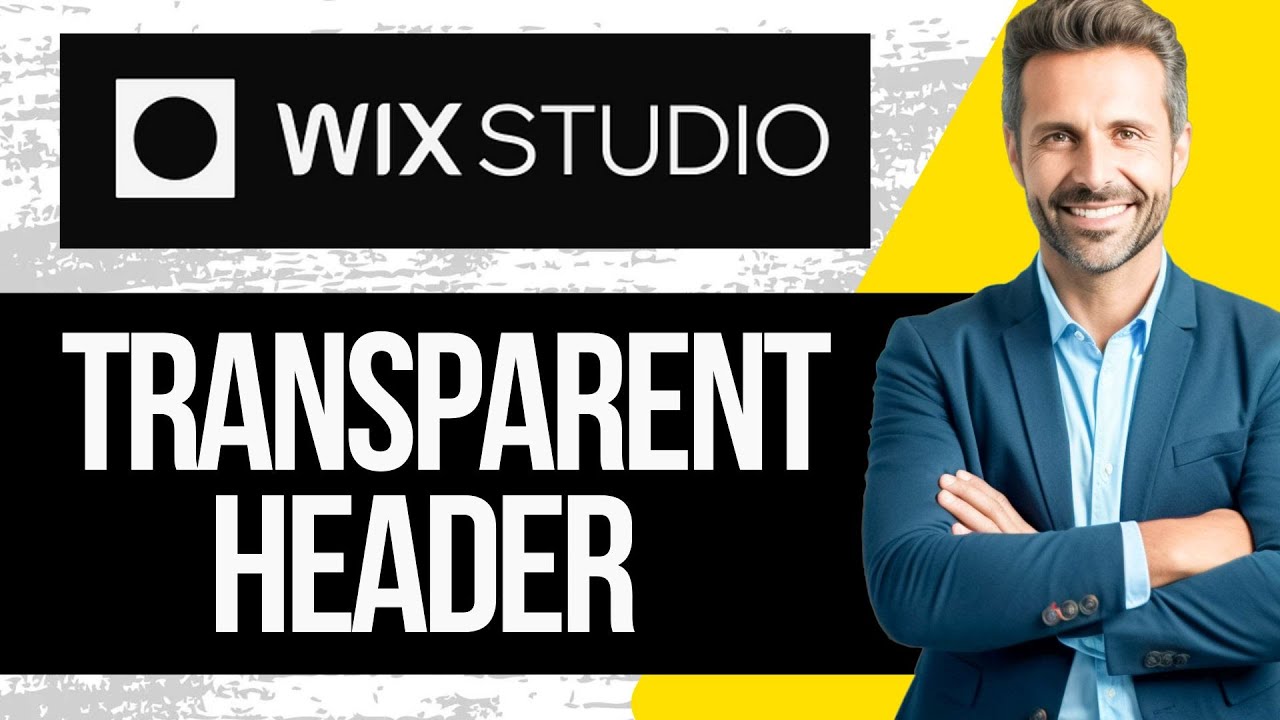 How to Make Transparent Header in Wix Studio | Tutorial 2025 - YouTube