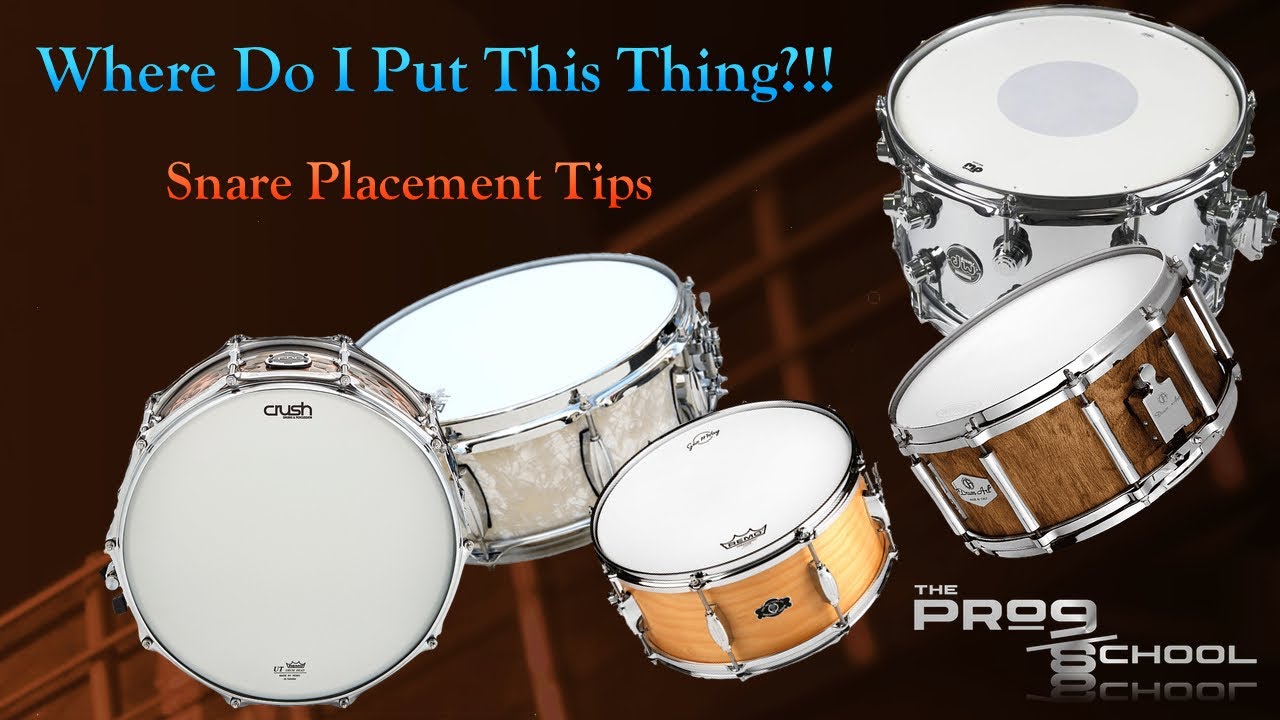 WHERE DOES THIS SNARE GO!! Tips for Snare Placement in Grooves. - YouTube
